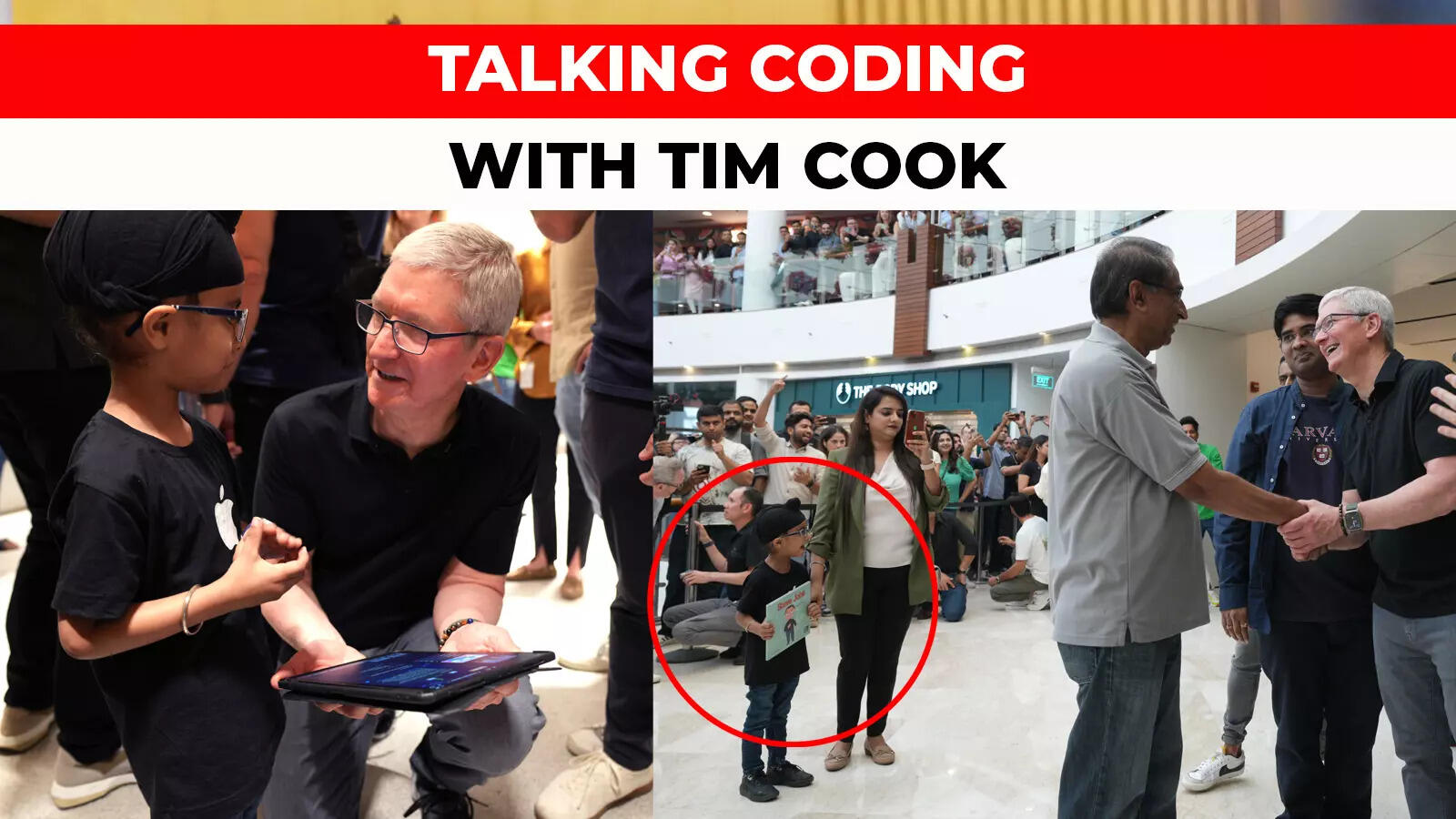 tim cook: Meet the 5-year-old coder who had a chat with Apple CEO Tim Cook