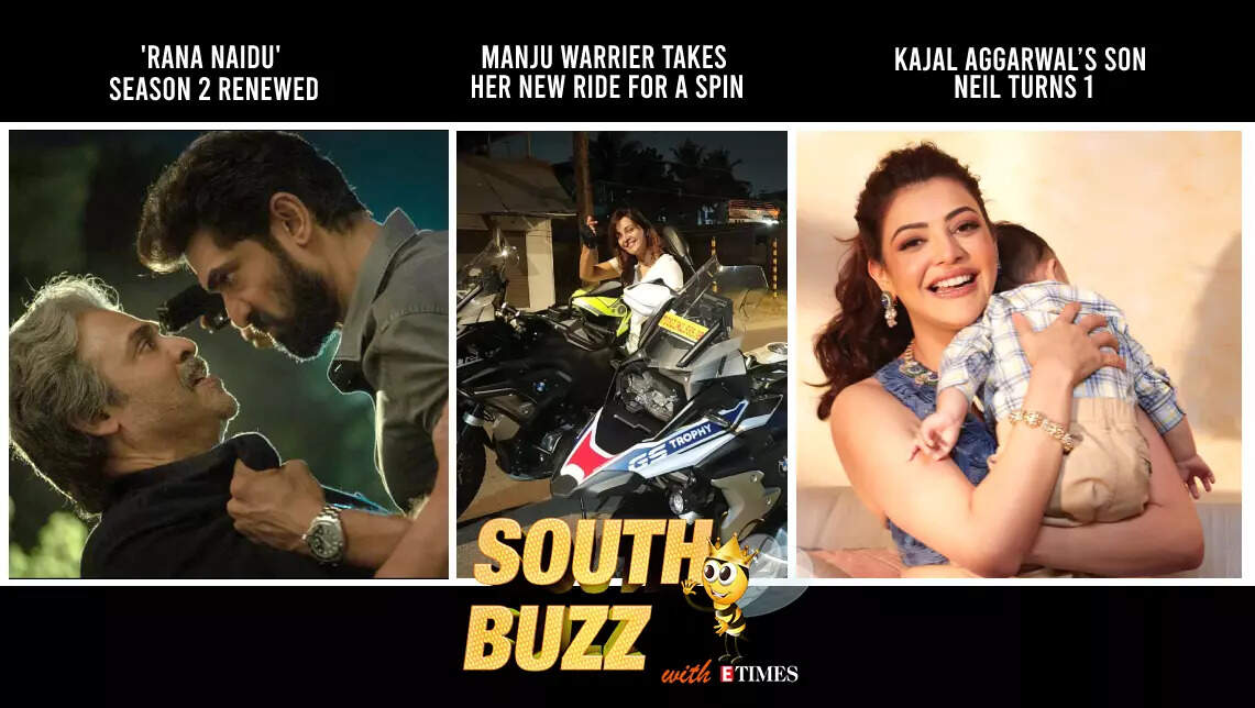 South Buzz: Kajal Aggarwal’s son Neil turns 1; 'Rana Naidu' to return ...