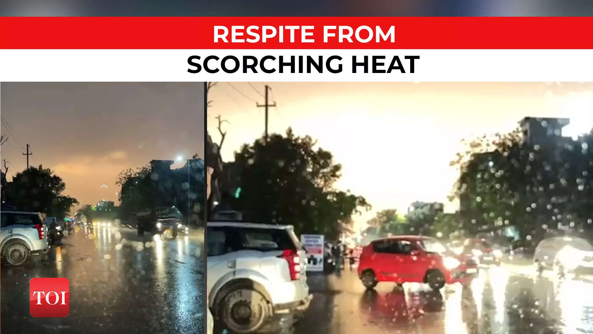 Rains lash Delhi-NCR bringing relief from heat