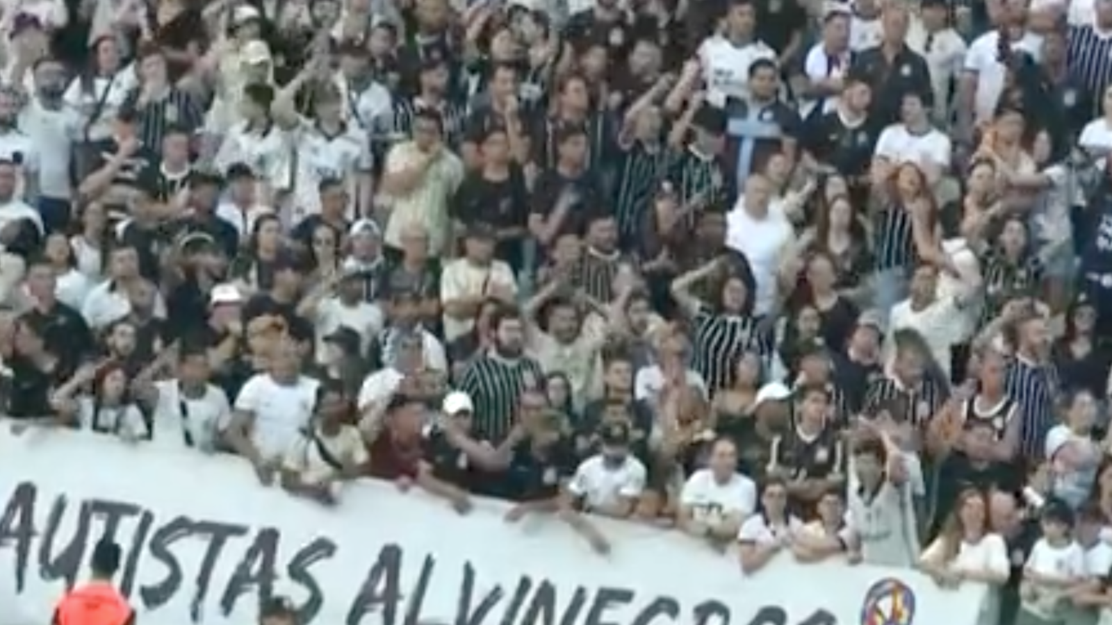 Autistic soccer fans watch in comfort in Brazil stadiums