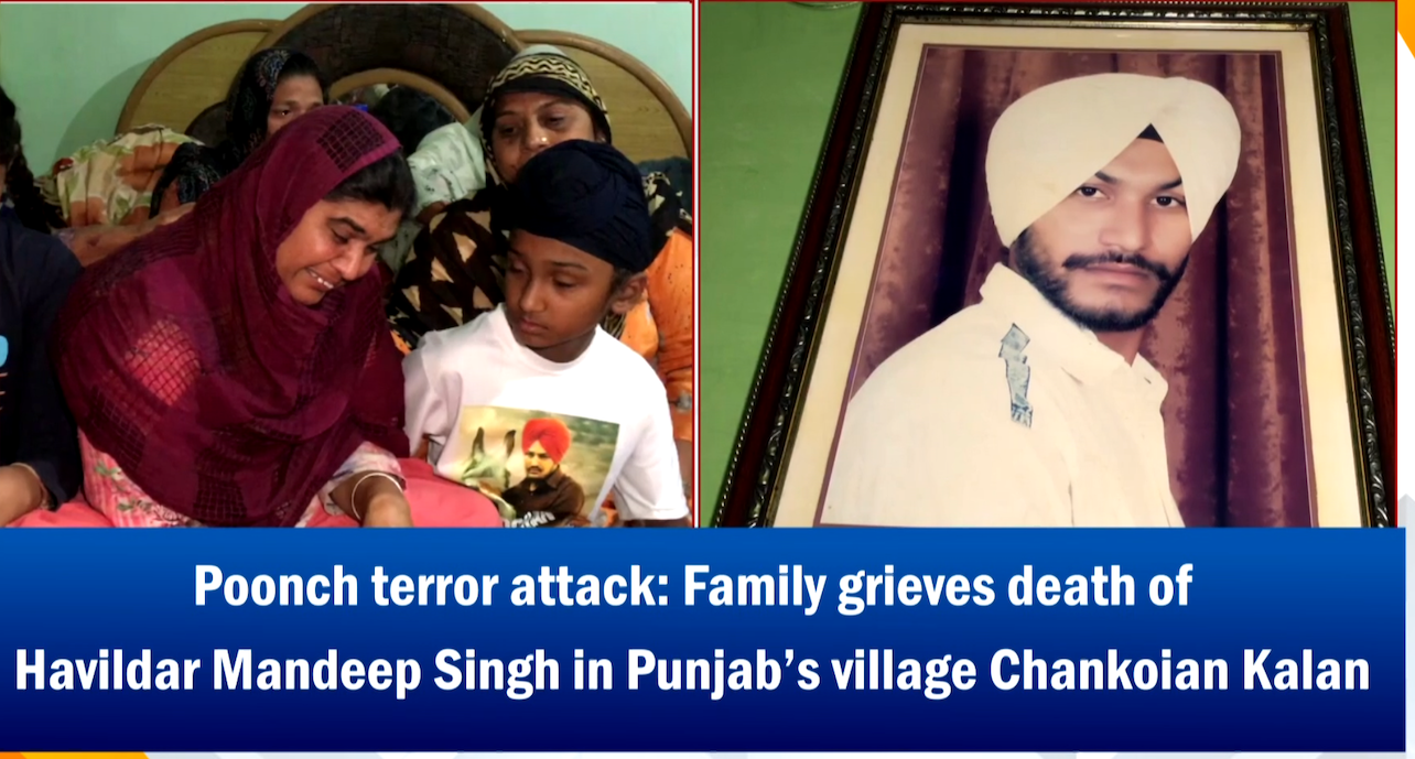 Family grieves death of Havildar Mandeep Singh in Punjab’s village ...