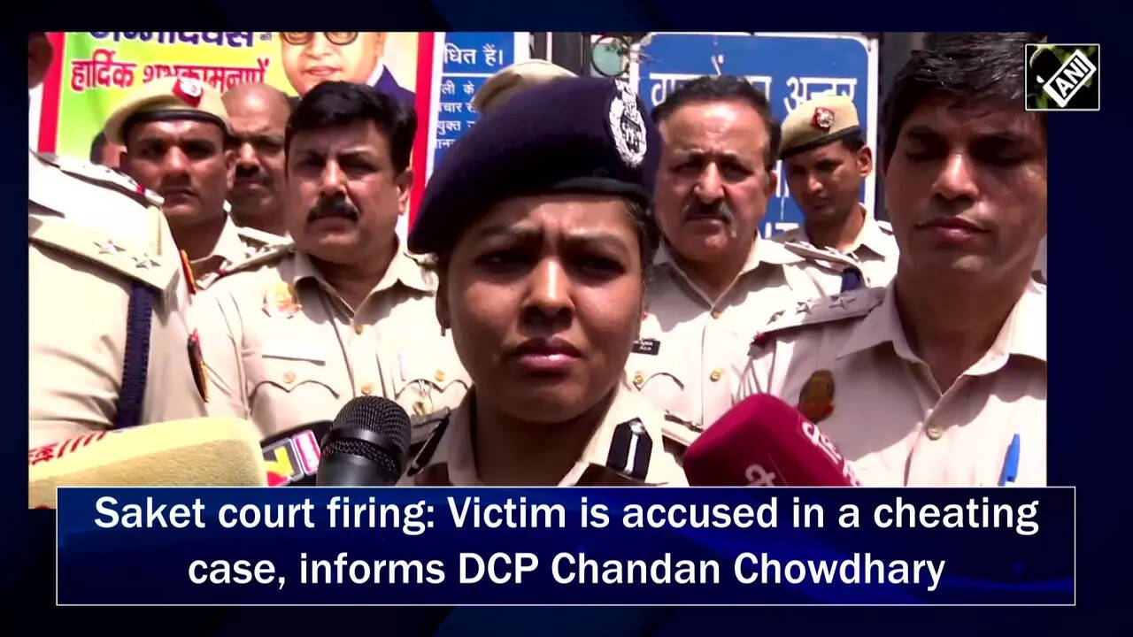 Saket court firing: Victim is accused in a cheating case, informs DCP ...