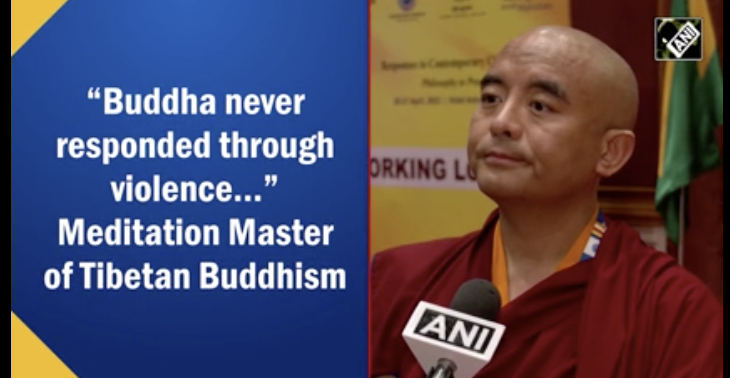 buddha: “Buddha never responded through violence…” Meditation Master of ...