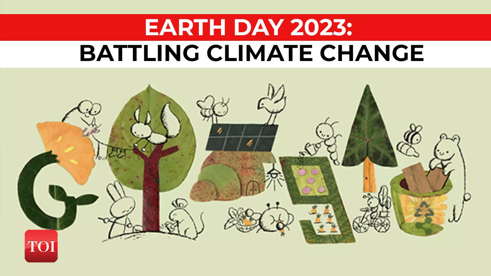 Earth Day 2023: Google doodle highlights climate change