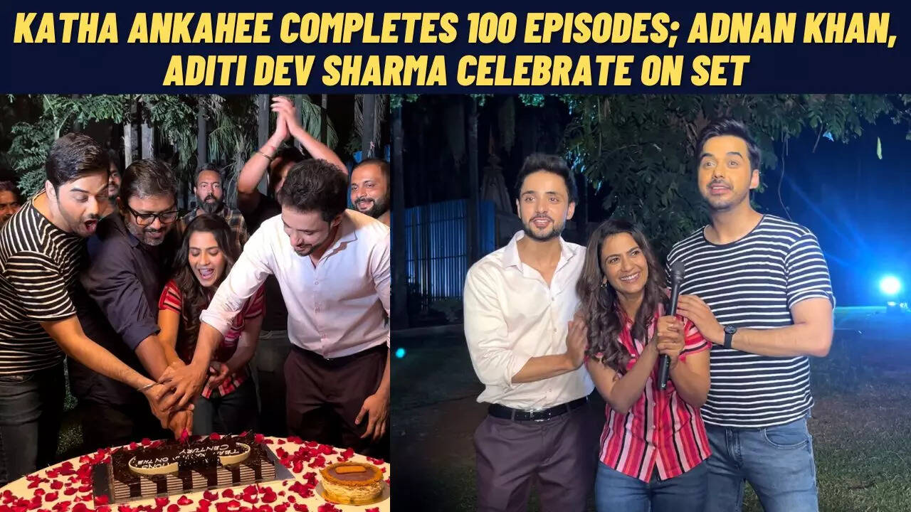 adnan: Adnan Khan, Aditi Dev Sharma on Katha Ankahee completing 100 episodes: It encourages us ...