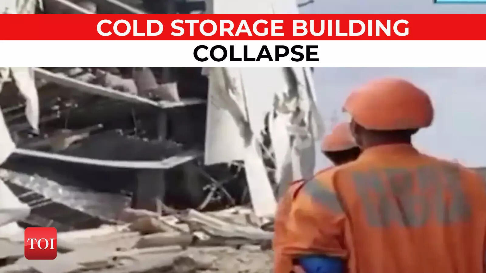 Cold storage building collapses in UP’s Bulandshahr, several trapped