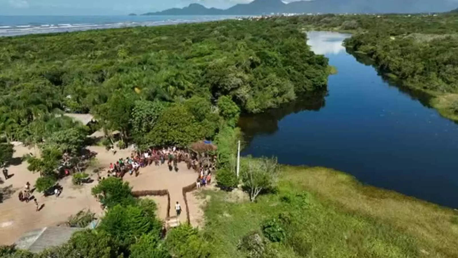 Traditional Indigenous games held in Brazil