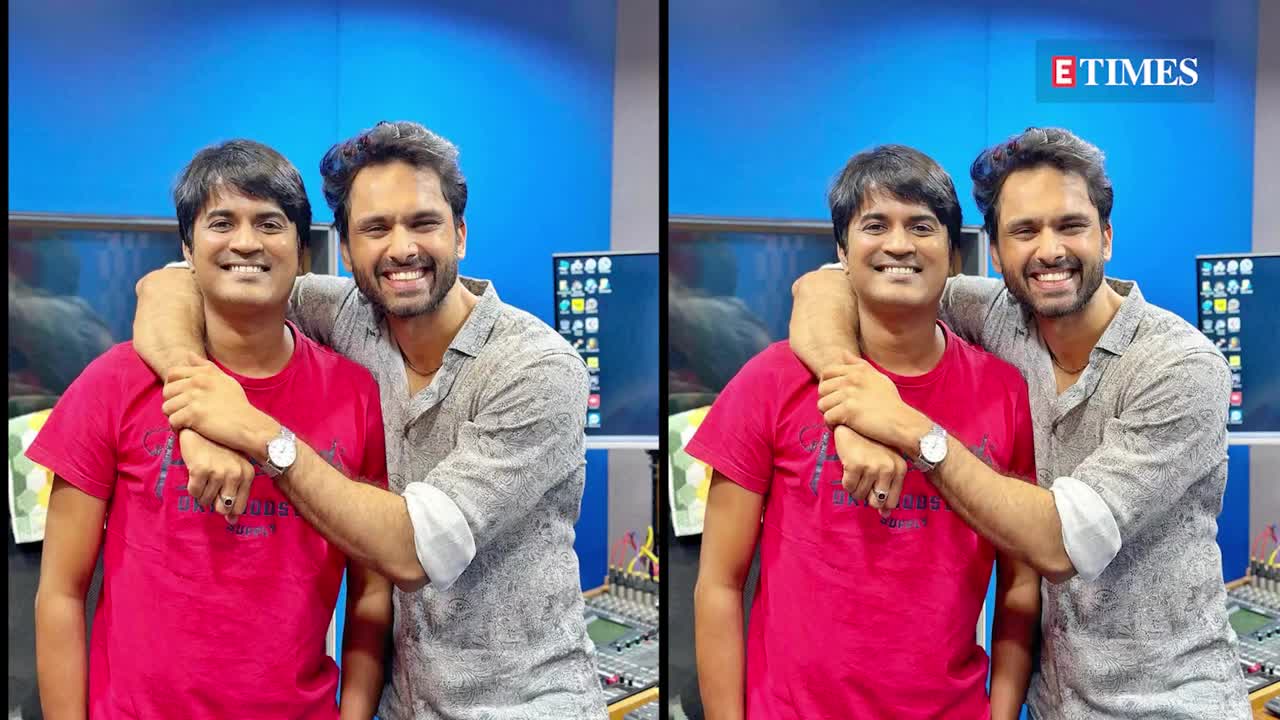 Dhwani Gautam records the song 'Kaun Mari Tu' with Meet Jain and Rahul Munjariya, see pic!