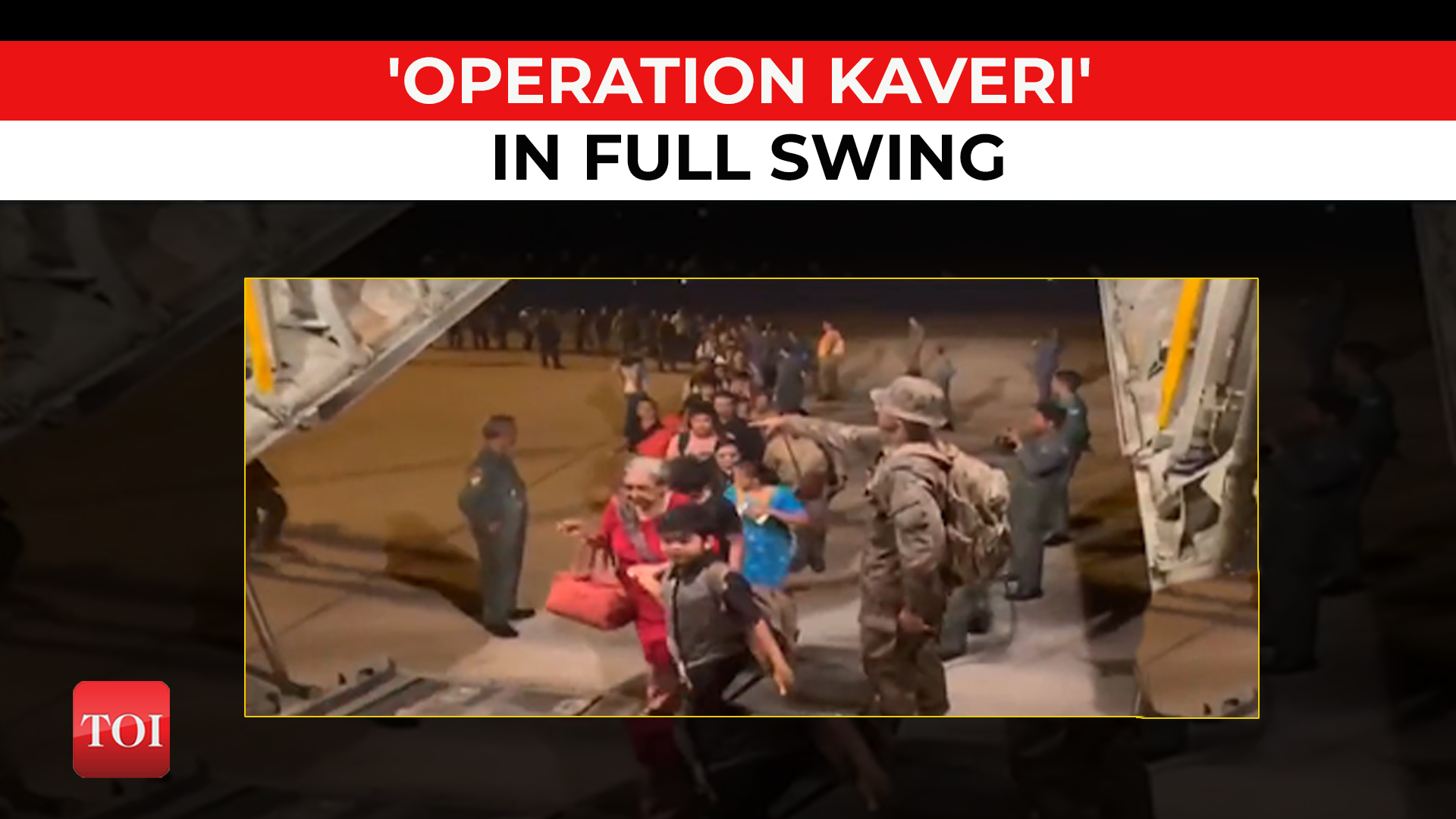 Operation Kaveri in full swing; Over 400 stranded Indians rescued from ...