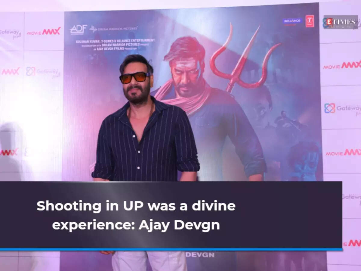 Shooting in UP was a divine experience: Ajay Devgn