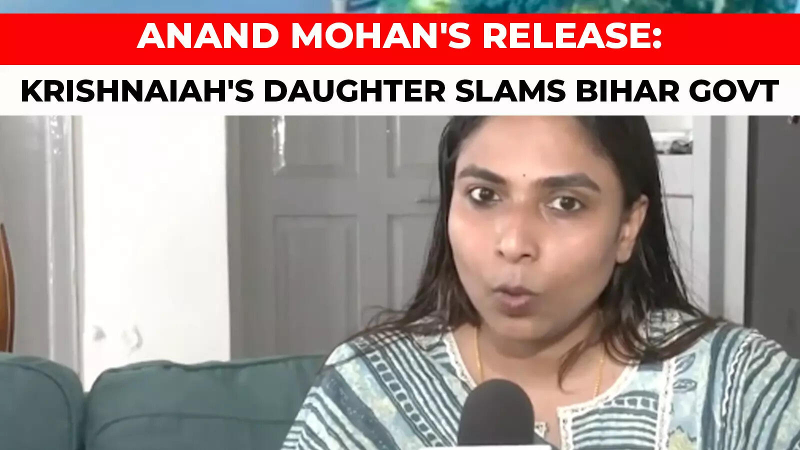 Anand Mohan's release from jail very disheartening: IAS officer Krishnaiah's daughter Padma