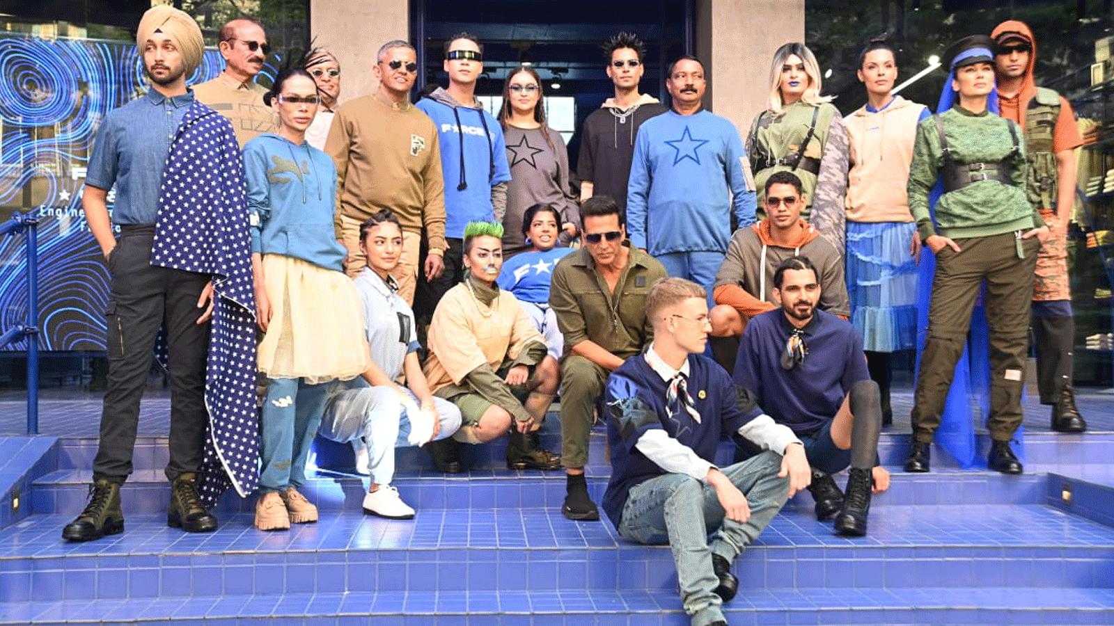 Akshay Kumar spotted at an event