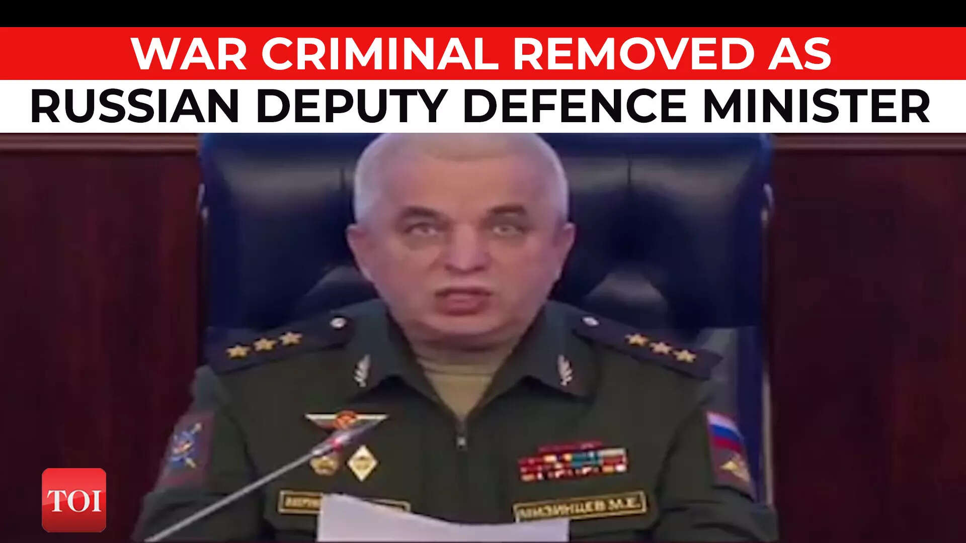 russia ukraine war: ‘Butcher of Mariupol’ Mikhail Mizintsev removed as ...