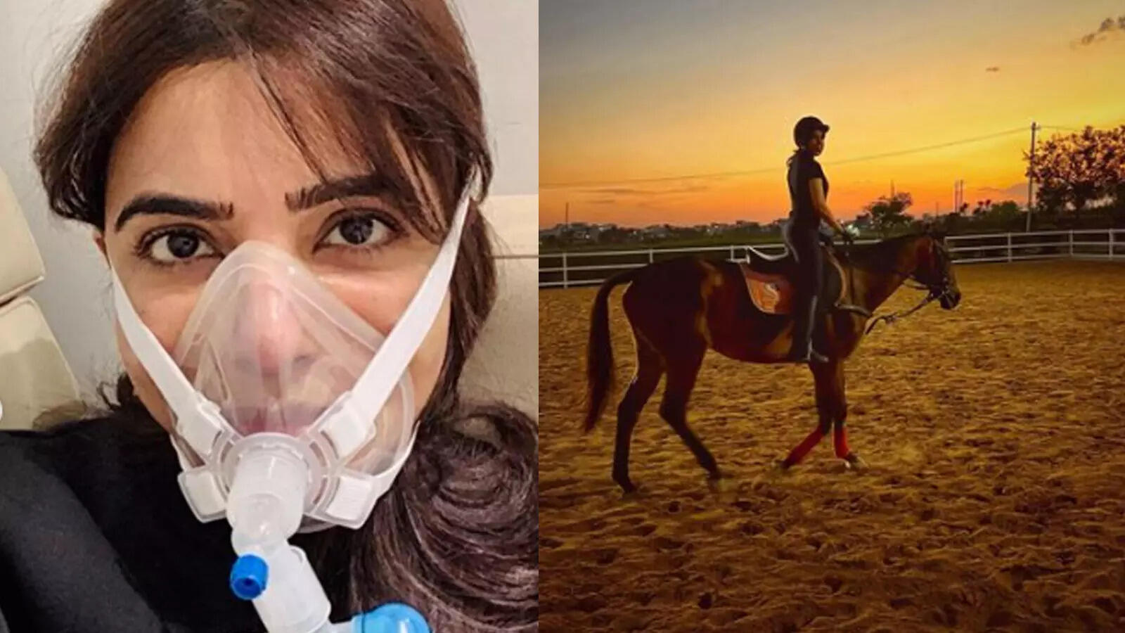 Ahead of her birthday, Samantha Ruth Prabhu gives glimpses of her myositis treatment, horse ...