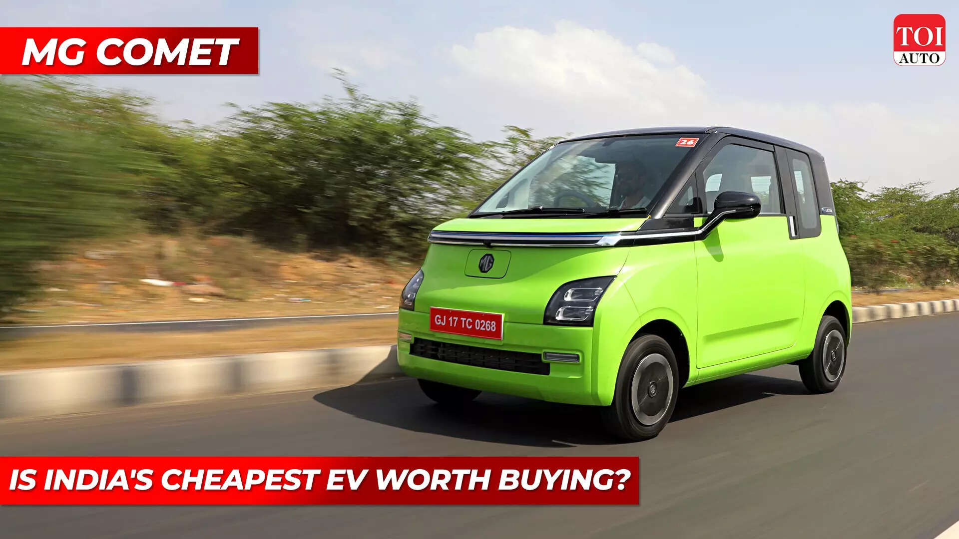 MG Comet Review: MG Comet EV Review | India's most affordable electric ...