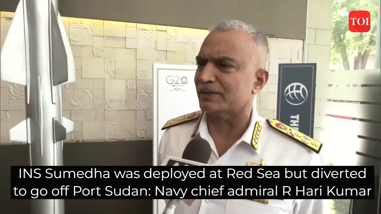 INS Sumedha was deployed in Red Sea but diverted to go off Port Sudan ...