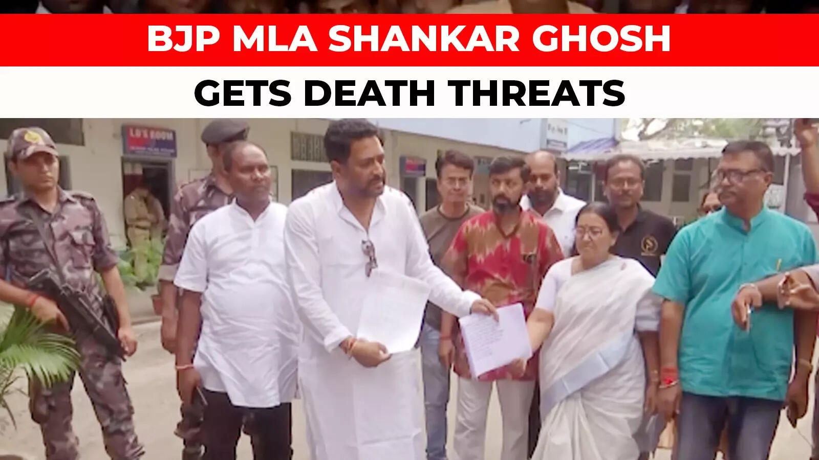 BJP MLA Shankar Ghosh gets death threats on Twitter, blames TMC for menacing