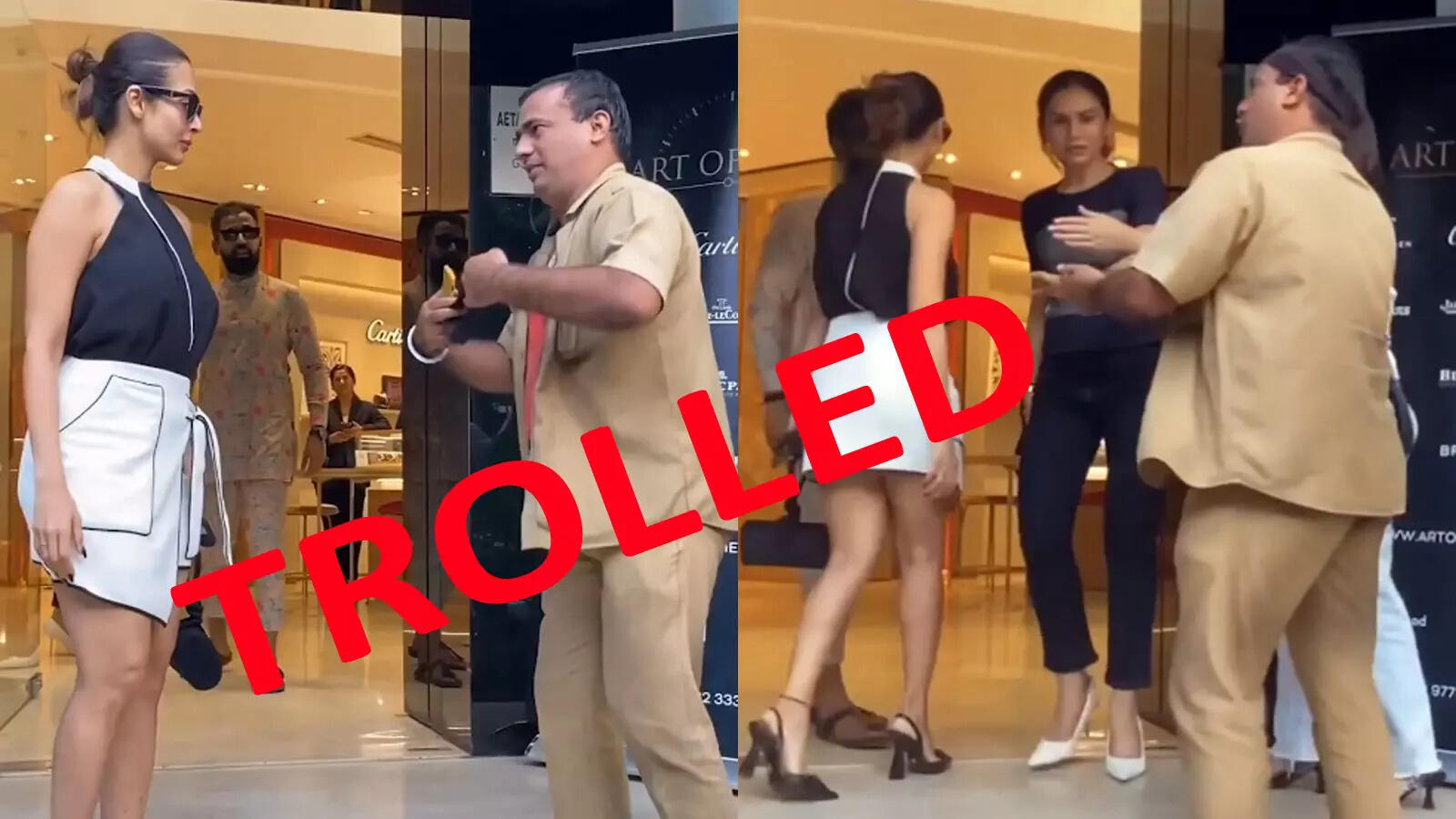 TROLLED! Malaika Arora refuses to wait as an auto-rickshaw driver gets ready for a selfie with ...