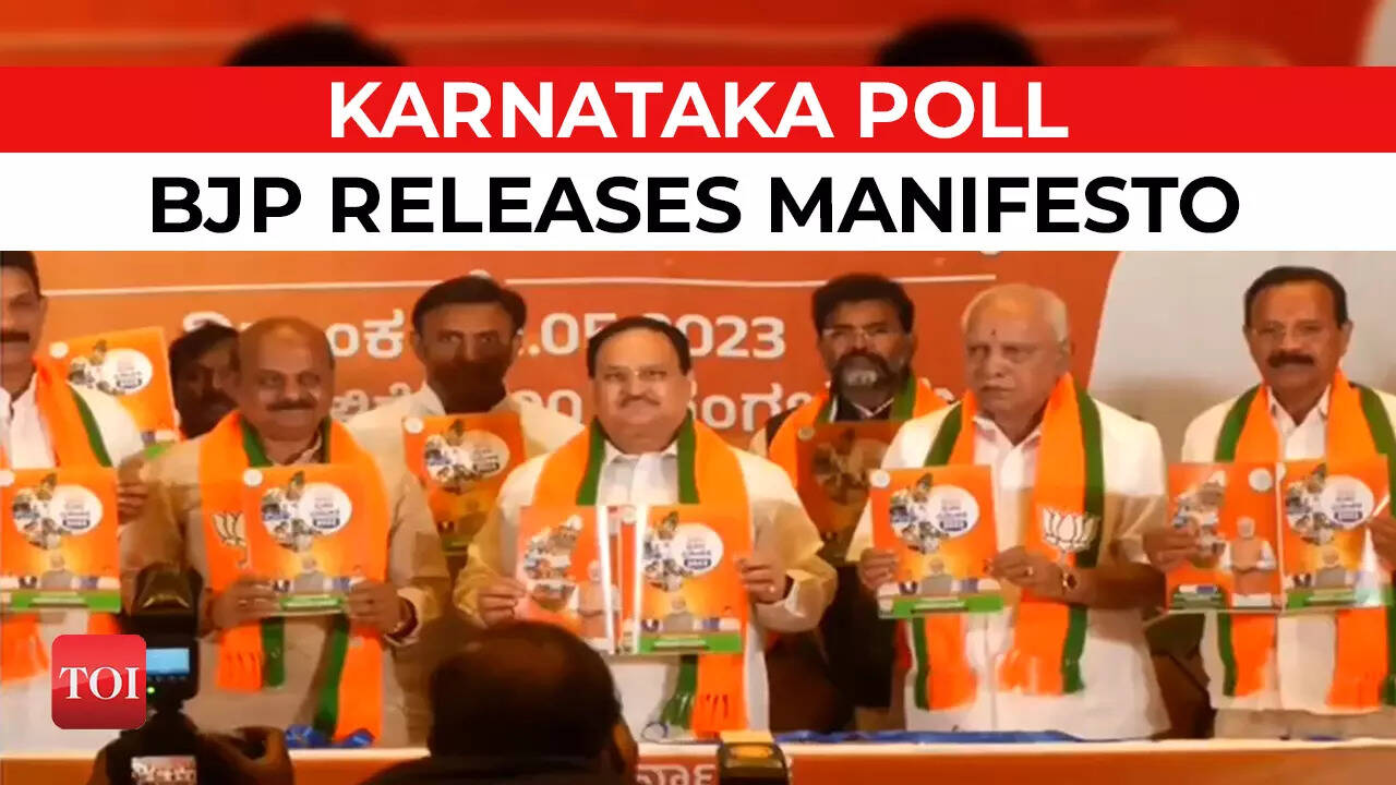 Karnataka Election 2023 Bjp Releases Poll Manifesto Ucc Nrc To Be 6471