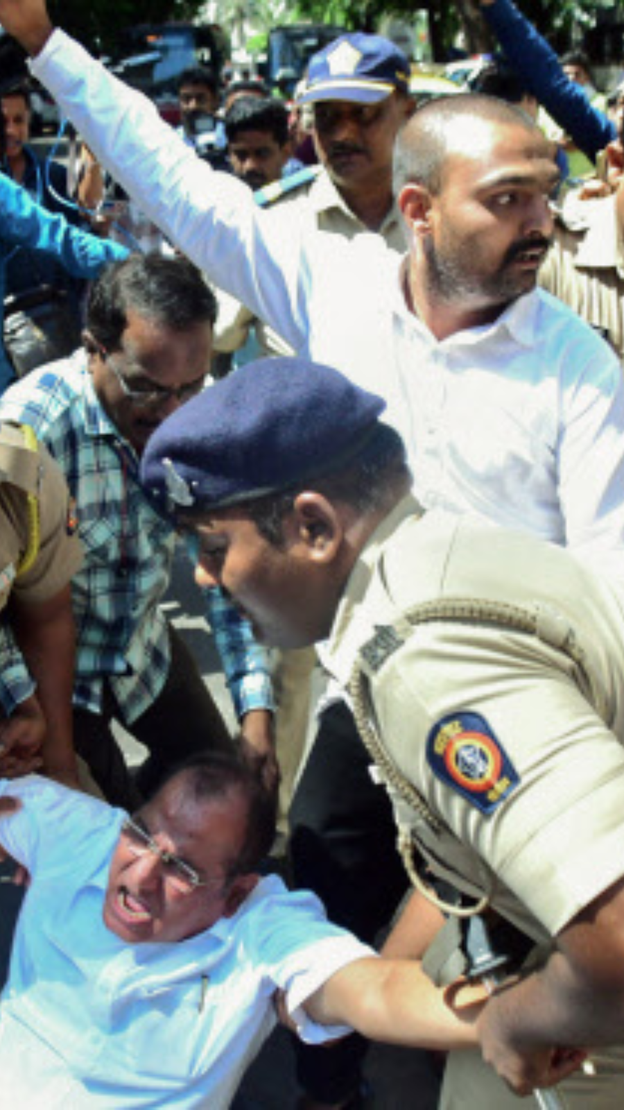 Crying leaders, protesting workers: Pawar resignation…