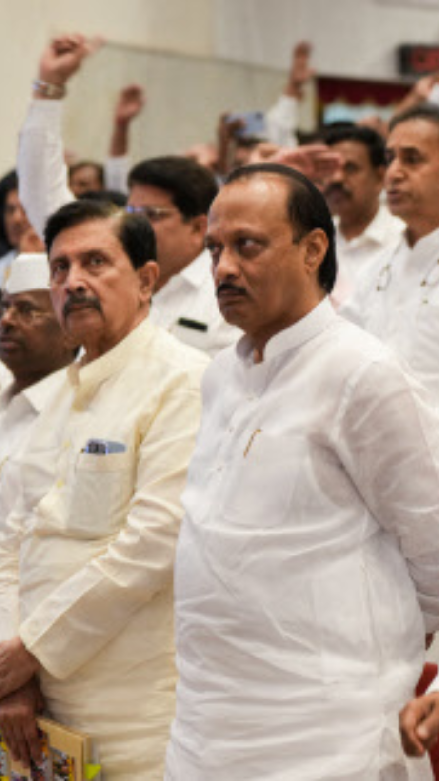 Crying leaders, protesting workers: Pawar resignation…