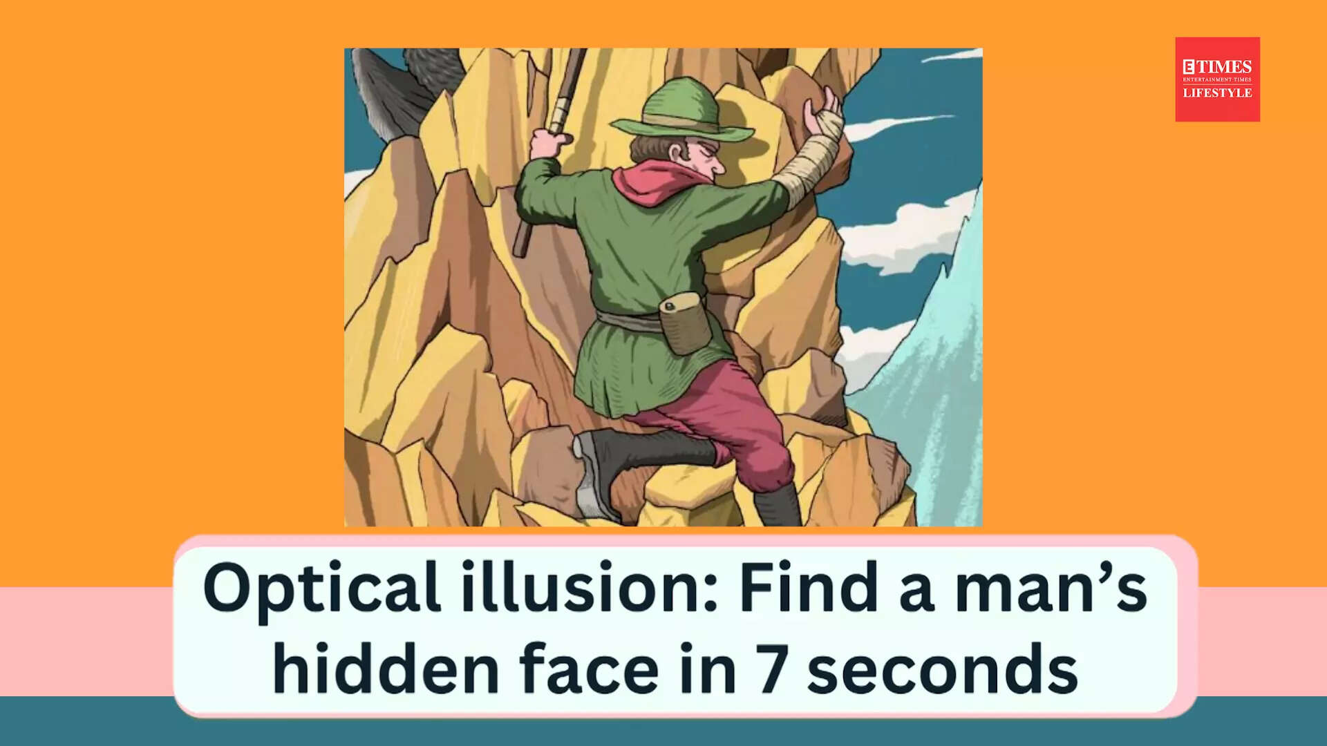 Optical illusion: Find a man’s hidden face in 7 seconds