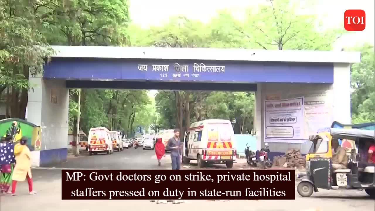 MP: Govt doctors go on strike, private hospital staffers pressed on ...