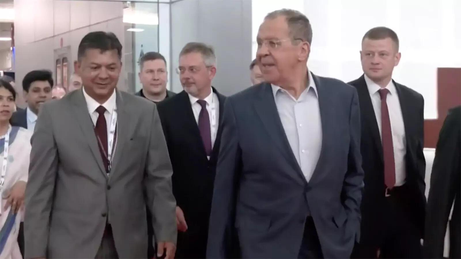 Russia's Foreign Minister Sergey Lavrov reaches Goa for SCO Meet