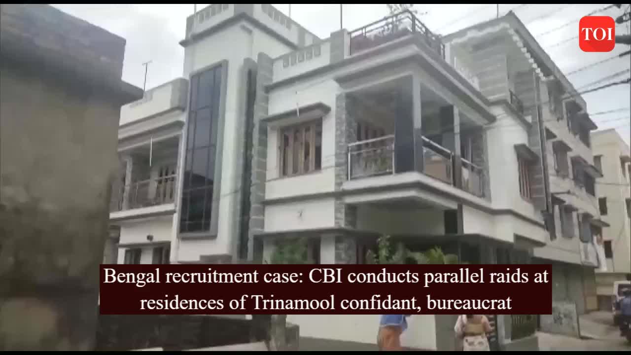 Bengal recruitment case: CBI conducts parallel raids at residences of Trinamool confidant ...