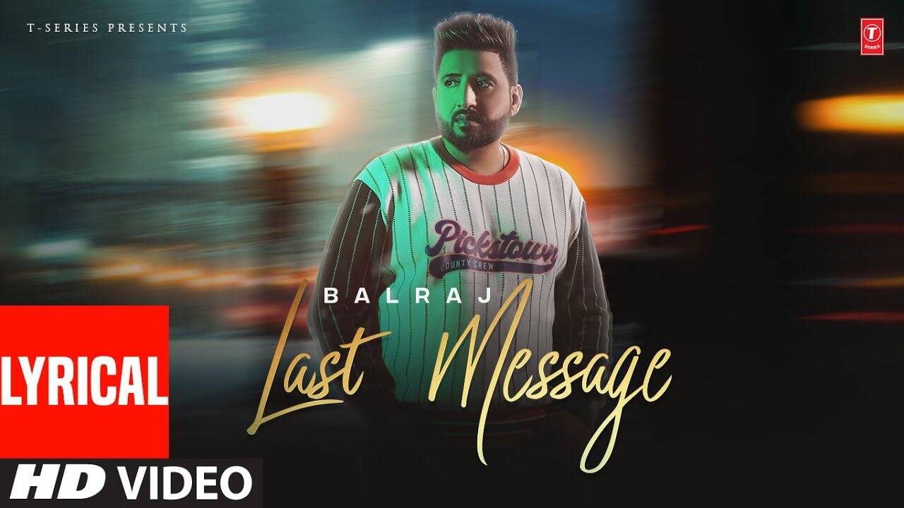 Watch The Latest Punjabi Lyrical Video Song 'Last Message' Sung By Fida ...