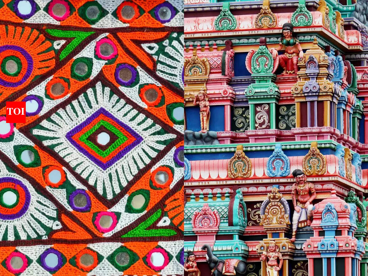 hindu art patterns