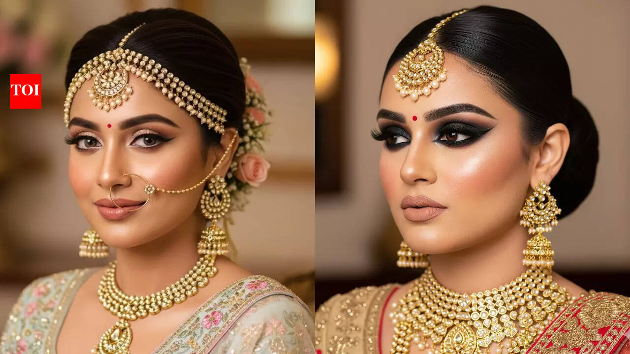 indian face makeup simple