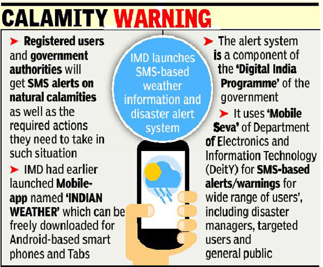 IMD launches SMS-based weather alerts | India News - Times of India
