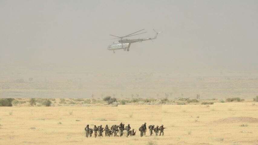 Air Force, Army carry out major heliborne exercise in Rajasthan ...