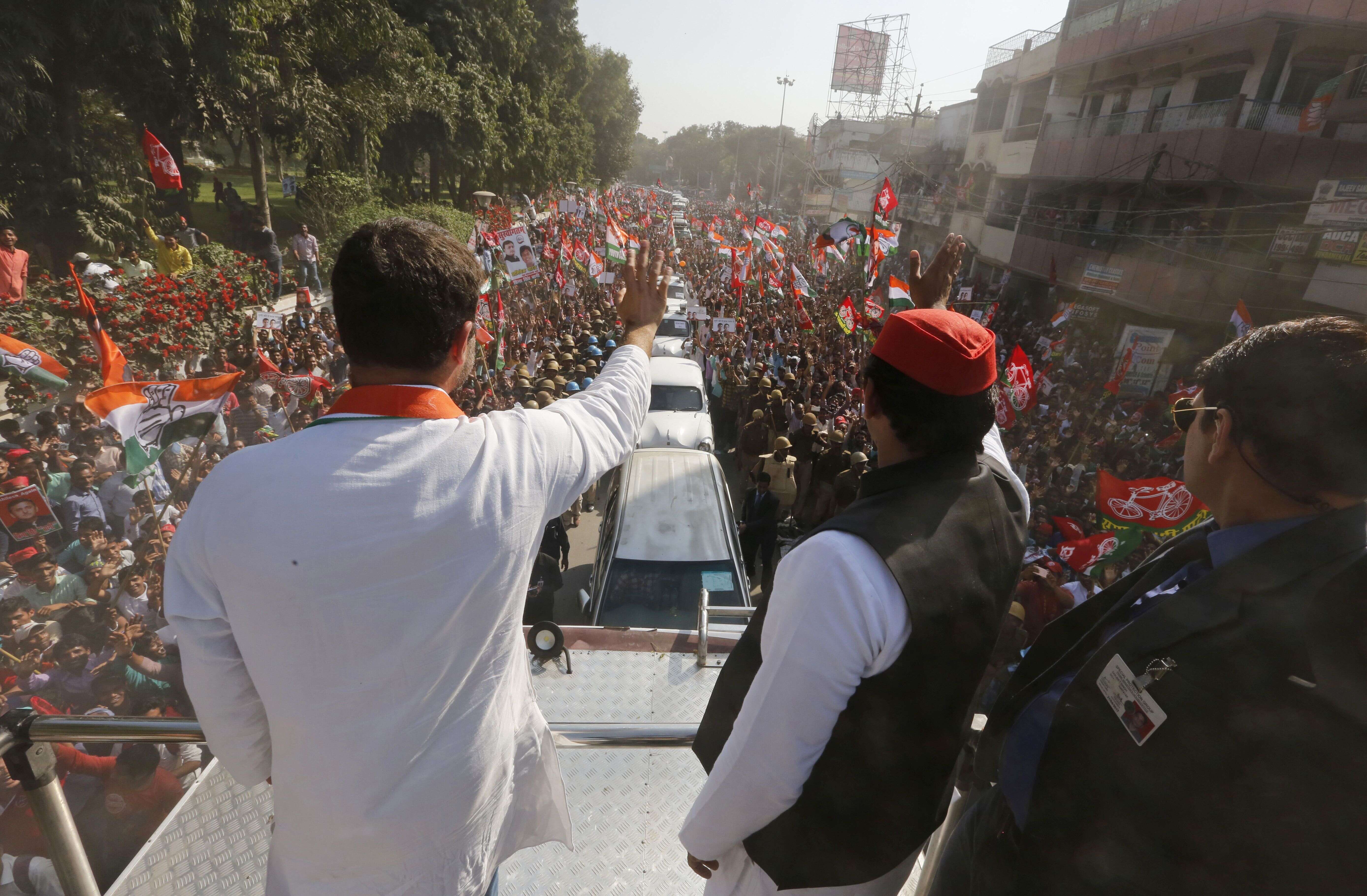 Uttar Pradesh elections 2017: A day of roadshows in UP as campaign ends ...