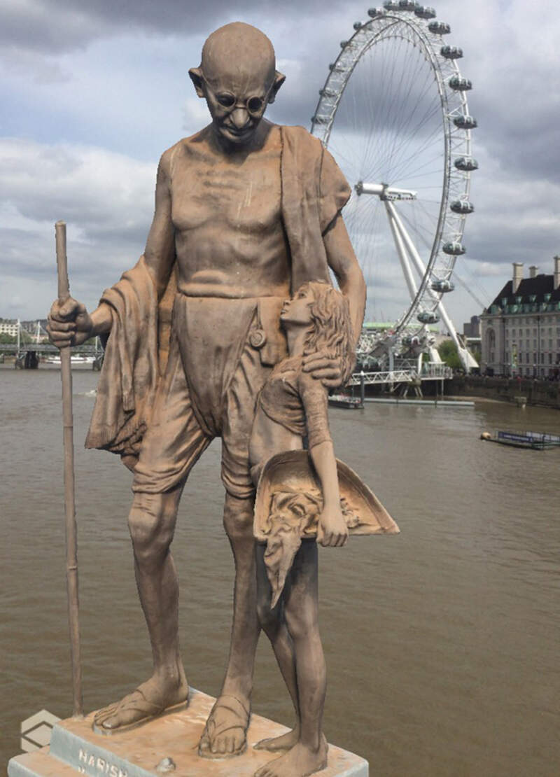 How smart art is set to bring the Mahatma to life | India News - Times ...