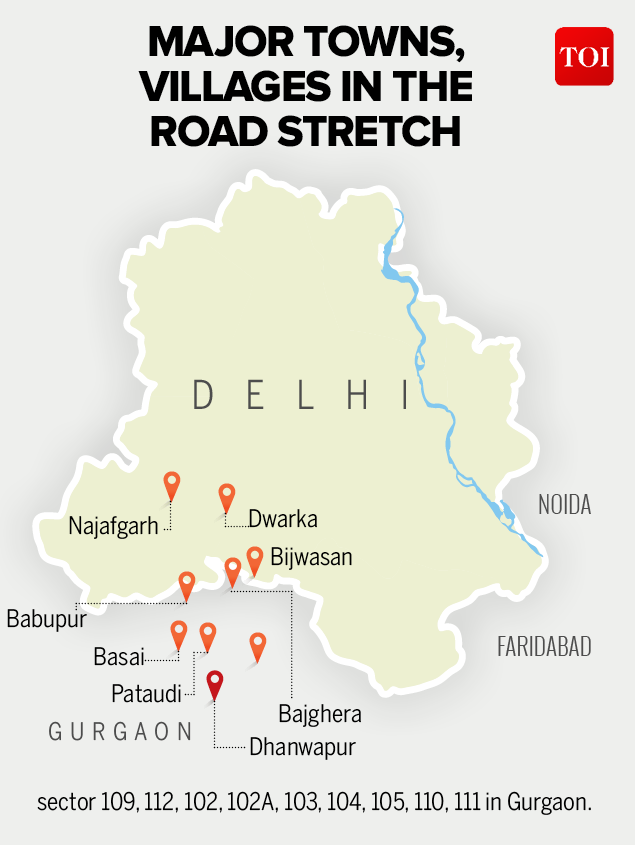 Infographic: Dwarka expressway gets National Highway status | India ...