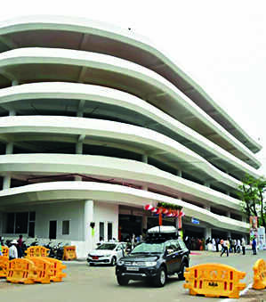 Multi-level parking, inter-state bus terminal, inaugurated in Raipur ...
