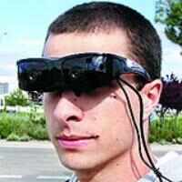 Goggles clear vision for partially blind