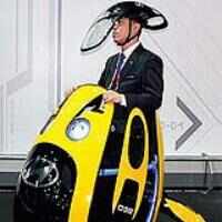 New spin on car without wheels