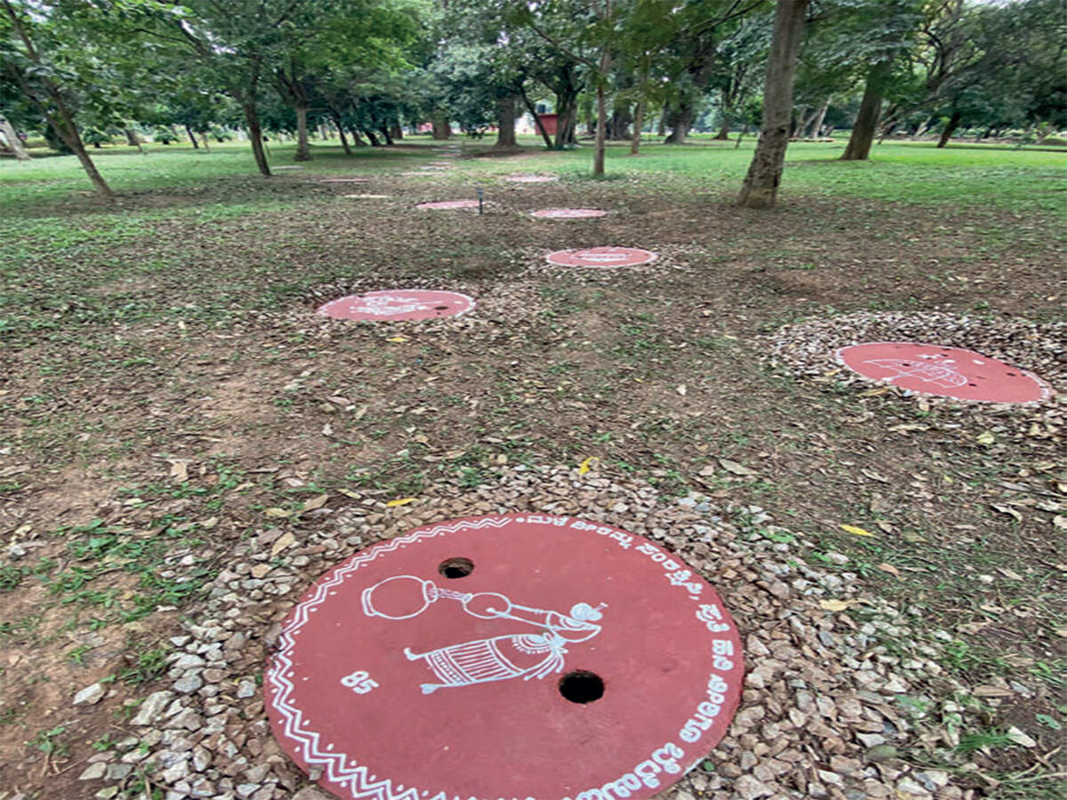 Watch: Lalbagh gets 124 more rainwater harvesting pits