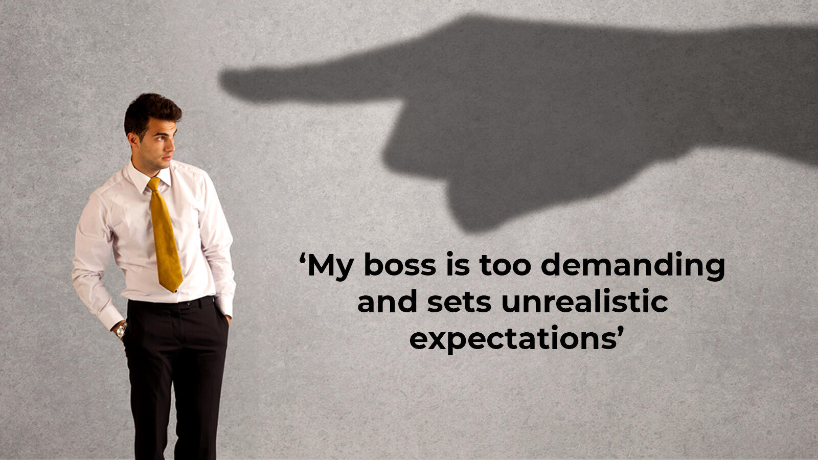 My boss is too demanding and sets unrealistic expectations - Times of India