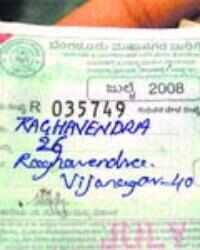 Hi-tech ink voids fake bus passes