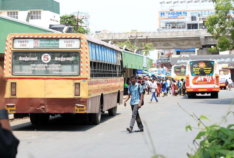 Tamil Nadu bus strike: Government bus strike peaceful in Coimbatore ...