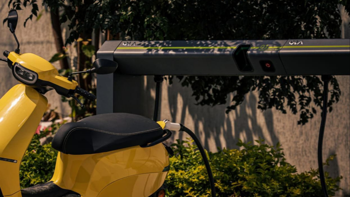 Ola Electric inaugurates first hypercharger at future factory - Times ...