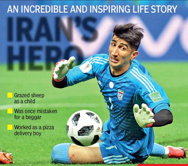 FIFA World Cup 2018: The incredible story of Iran's hero Alireza ...