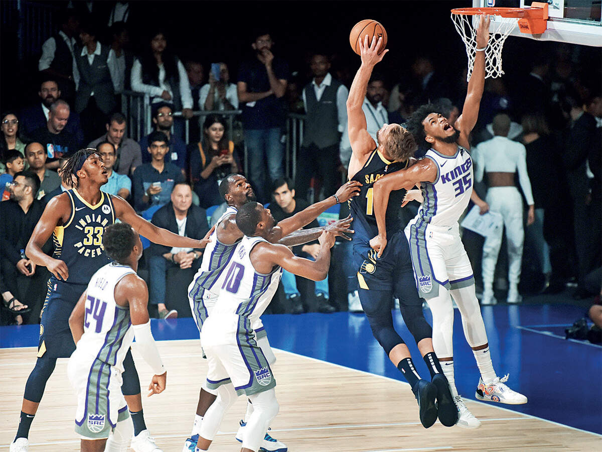 NBA India Games: Indiana Pacers beat Sacramento Kings in first match