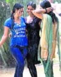 The first rain of spring