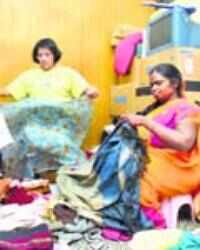 A cloth bank to dress up the needy
