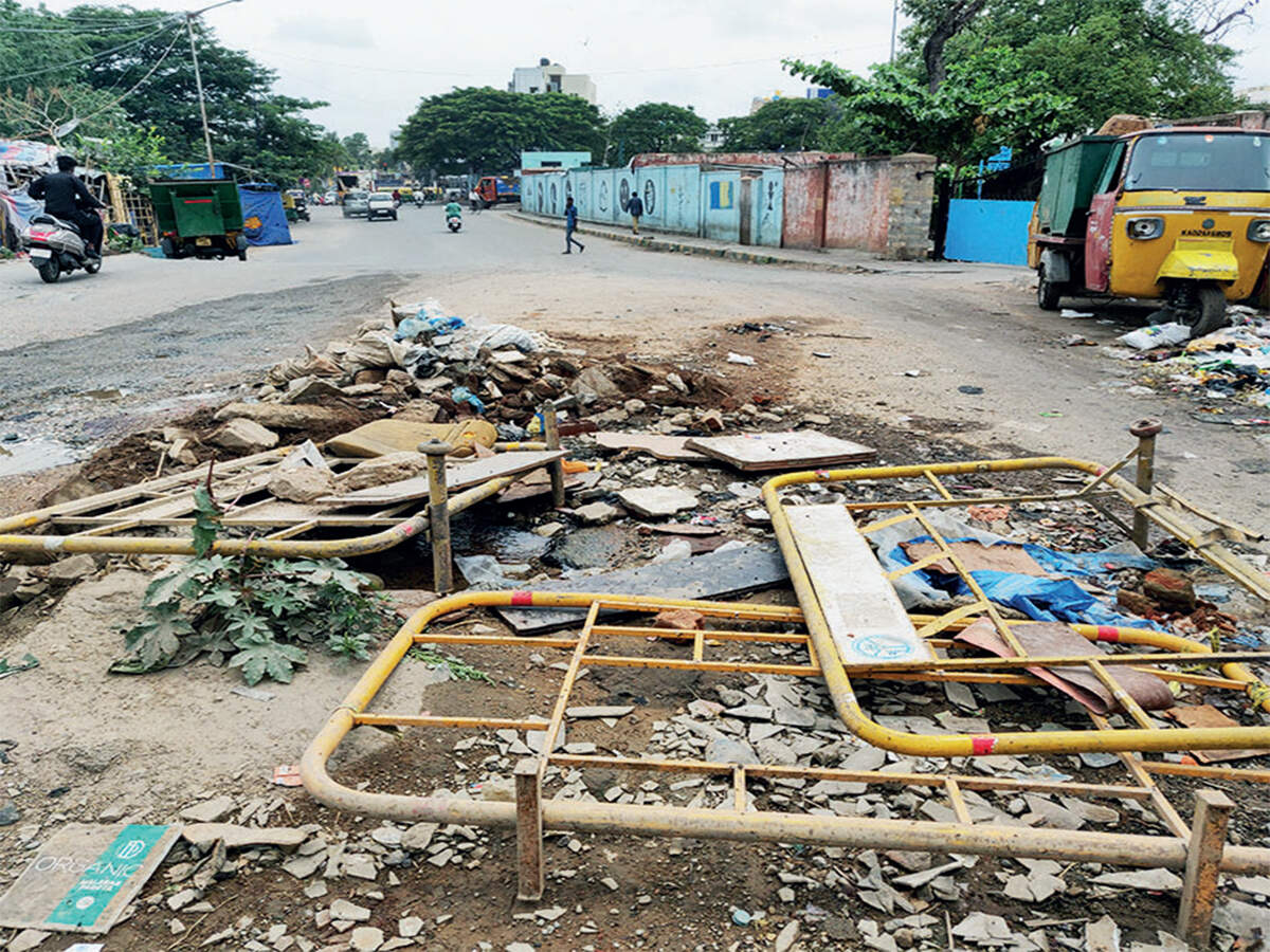 Bengaluru Civic Issues: Tannery Road is not commuter-friendly